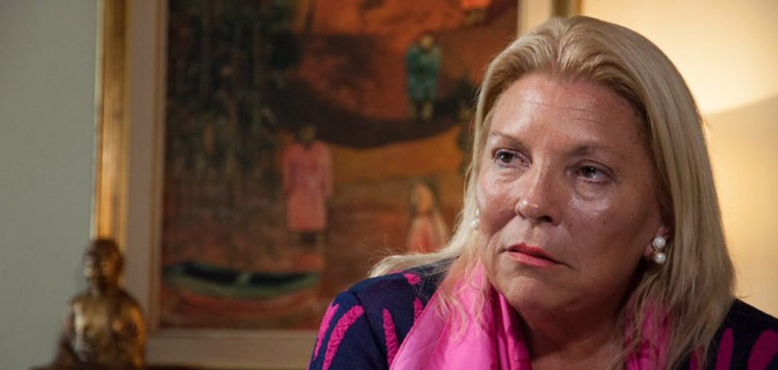 El misterioso mensaje de Elisa Carrió que se hizo viral en las redes ...