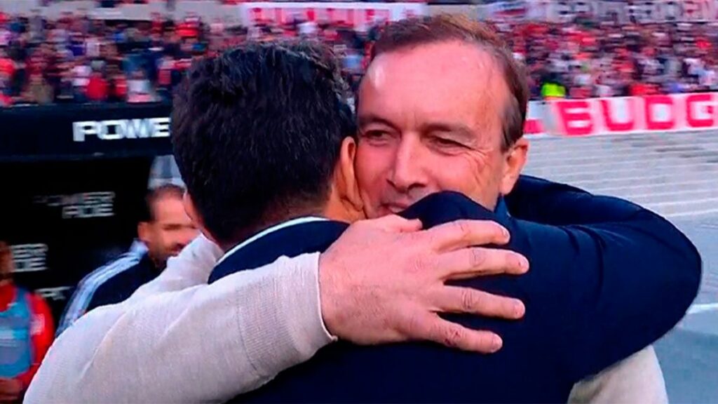 La insólita charla entre Gallardo y Balbo luego de la victoria de River ...