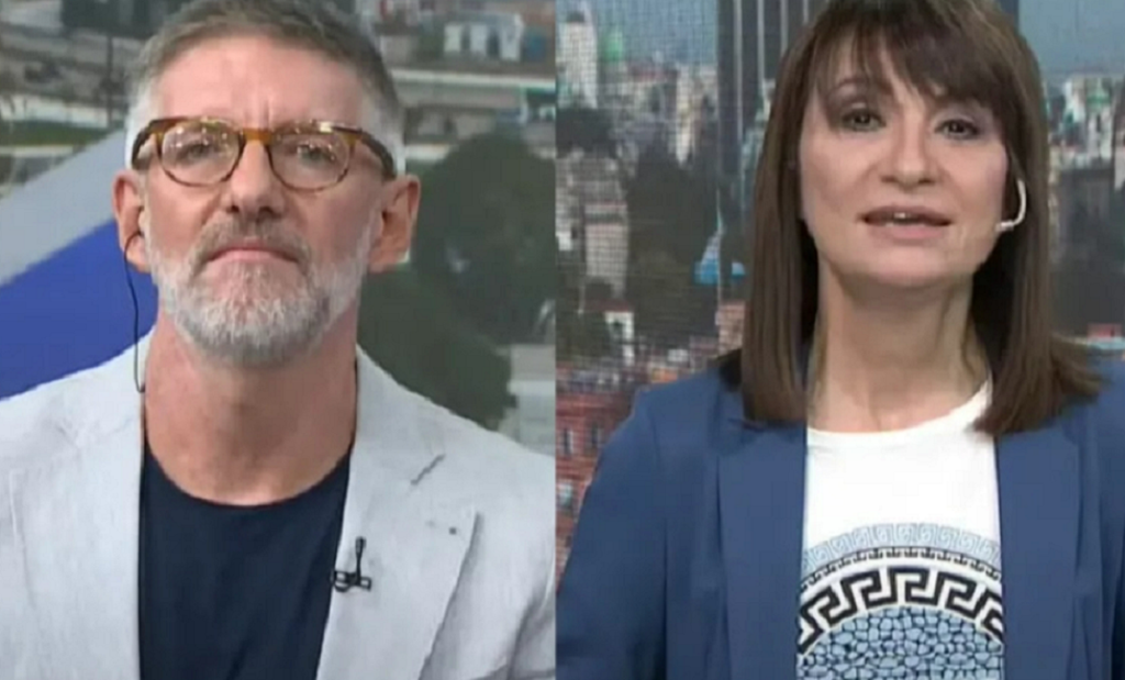 Luis Novaresio contó lo que pasó con María Laura Santillán en LN+: "Me ...