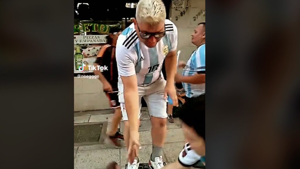 Qatar 2022: el video viral de un chileno traidor - El Intransigente