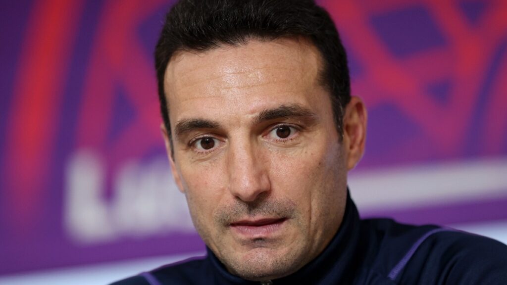Scaloni, emocionado: "Estoy orgulloso de lo que han hecho los jugadores ...