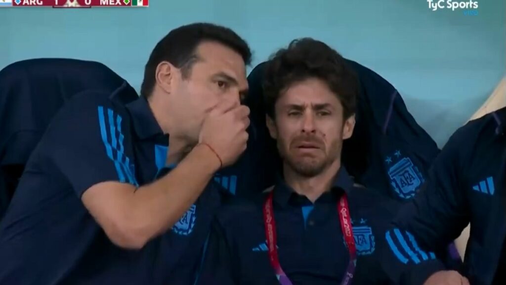 Video: la emoción de Pablo Aimar en el gol de Messi tras vivir una ...