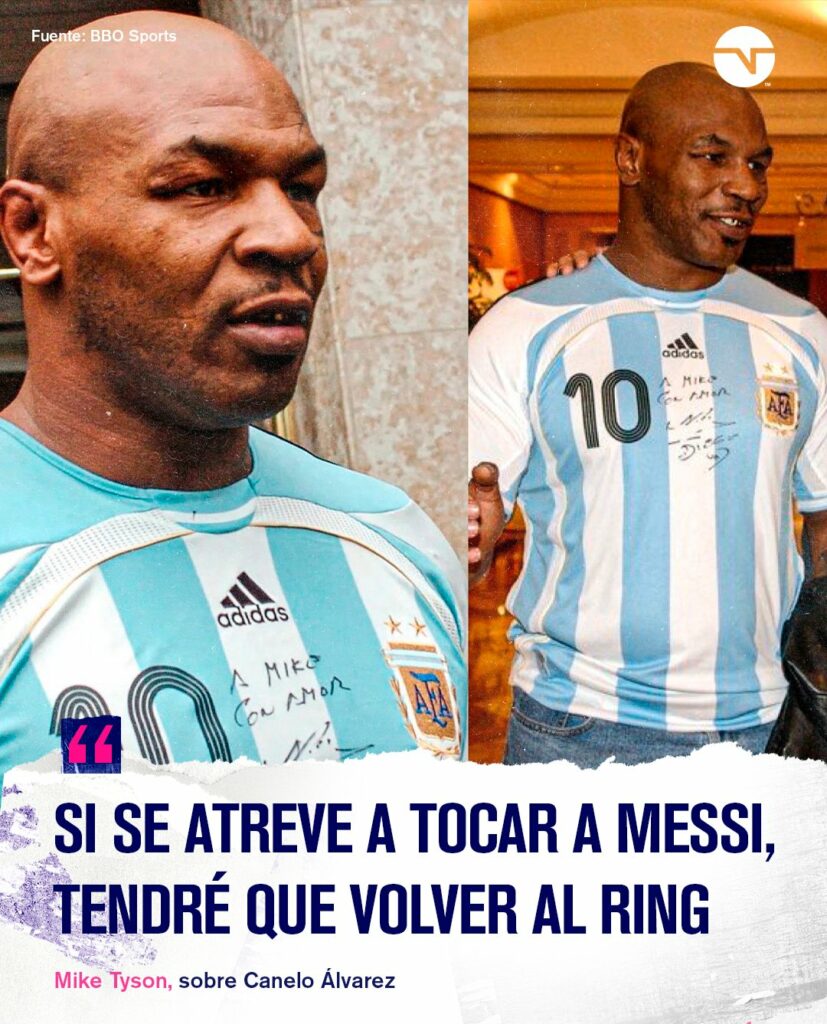 “tendré Que Volver” El Mensaje De Mike Tyson Contra Canelo Por Lionel