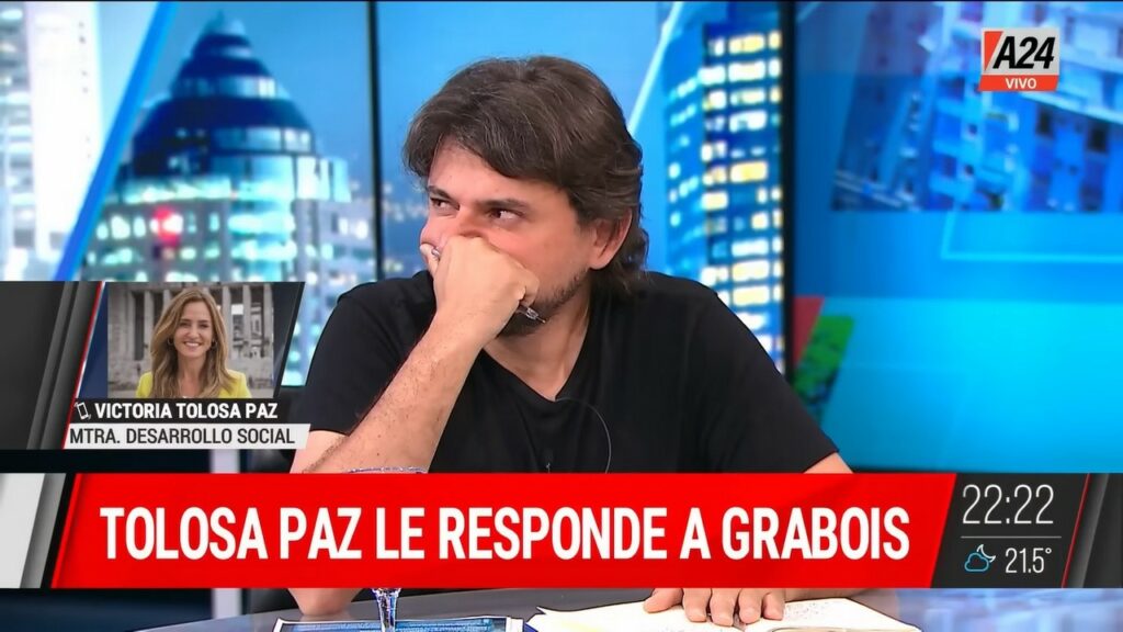 Victoria Tolosa Paz y Juan Grabois se sacaron chispas en plena ...