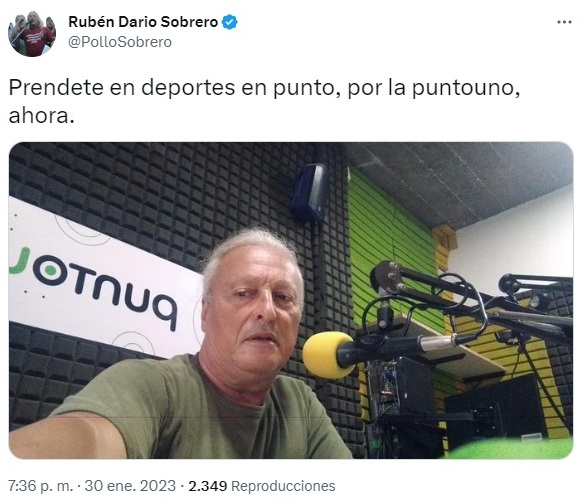 Rubén ‘Pollo’ Sobrero se cortó el pelo y causó furor en las redes ...