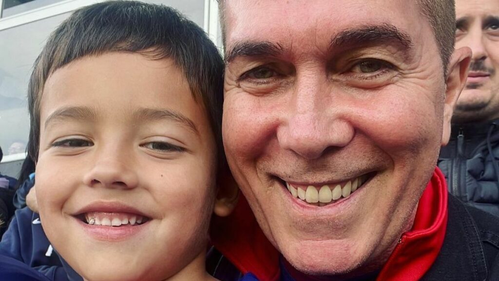 Rodolfo Barili llevó a su hijastro a la cancha de San Lorenzo por ...