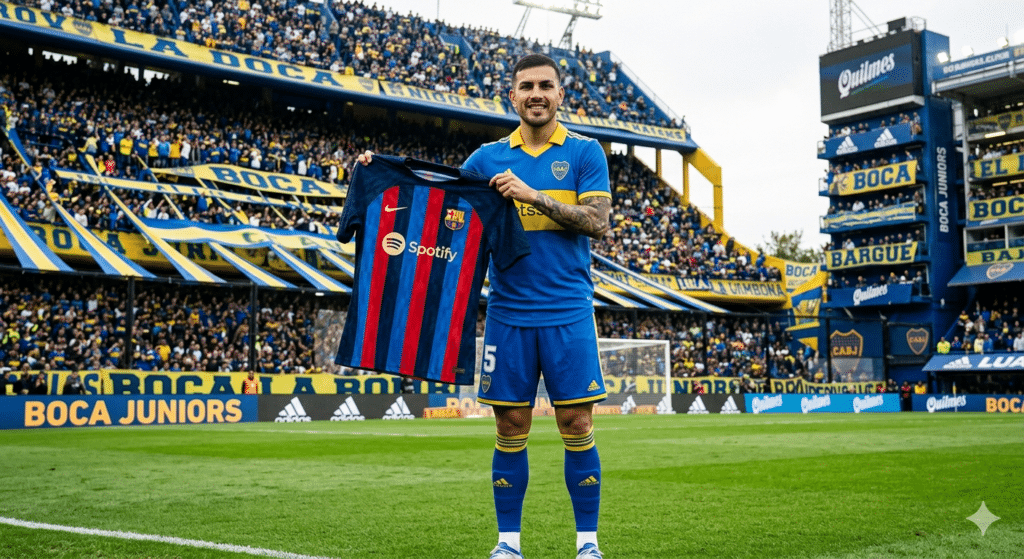 ¿Paredes a Barcelona? La bomba que explotó en Boca BOCA JUNIORS El ...