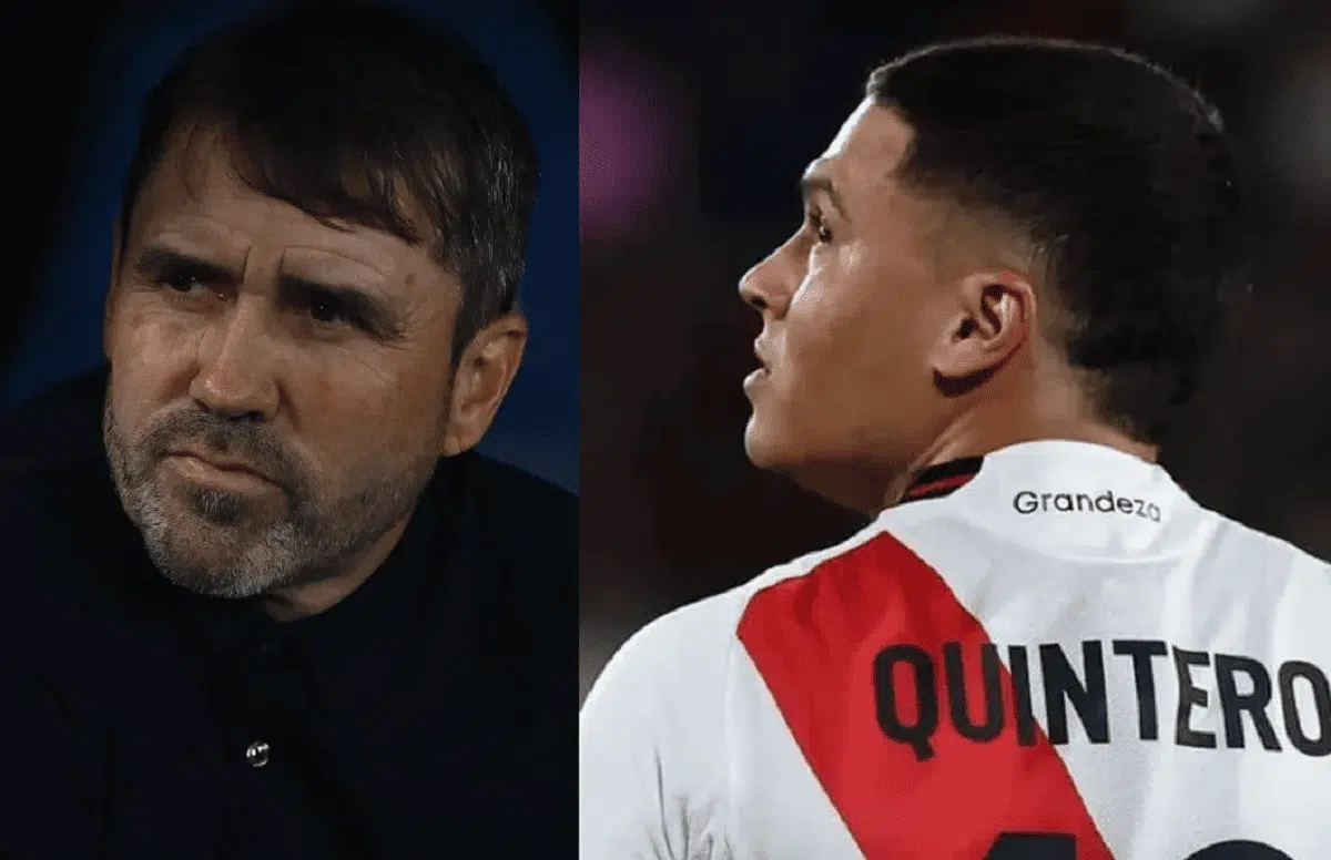 Juanfer Quintero se cansó de Coudet y definió su futuro en River ...